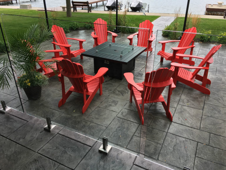 Véranda et rampes en aluminium et verre à Saint-Donat | Rampes et ...